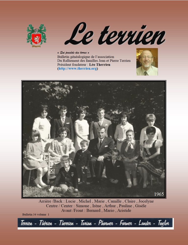 Notre tout premier bulletin 2017 vient d’être publié - Terrien ...
